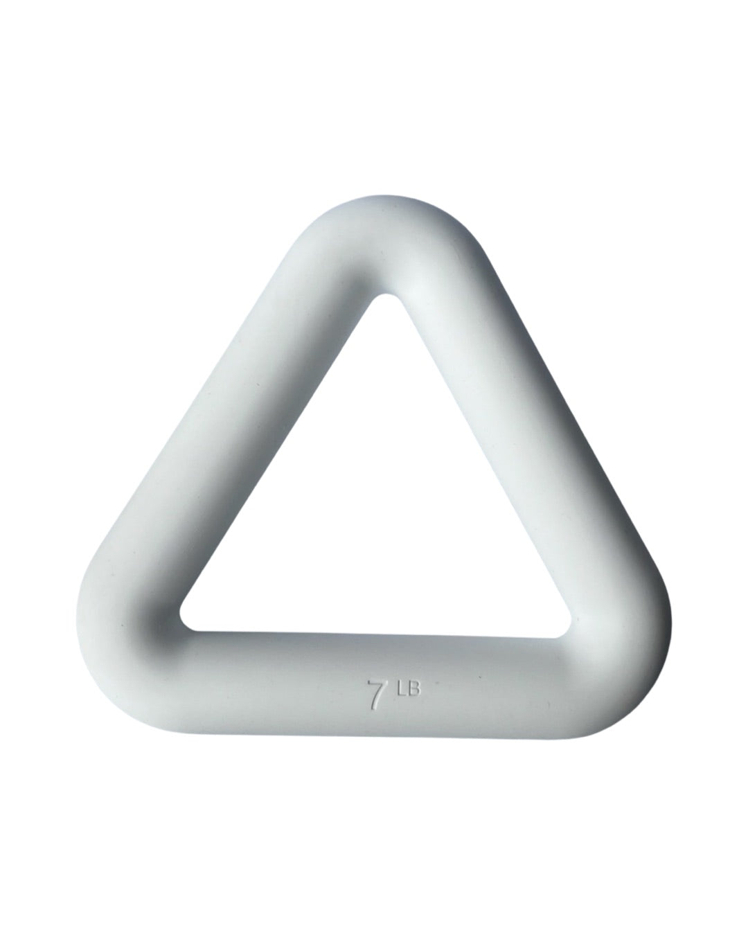 Peak strength weighted triangle 3.1kg white – Ampwellbeing